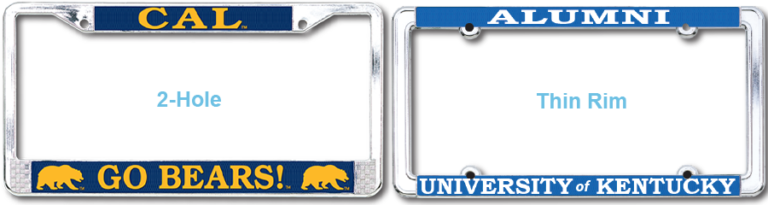 Standard Chrome Frames – Strand Art Collegiate